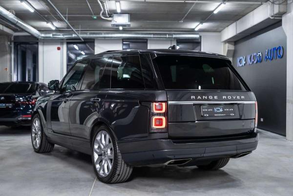 Grey Land Rover Range Rover 2019 in Kaunas, with an engine capacity of 4.37 L and mileage of 172 thousand km for 42950 €, photo 6 on AUTOMOTO.COM.LV