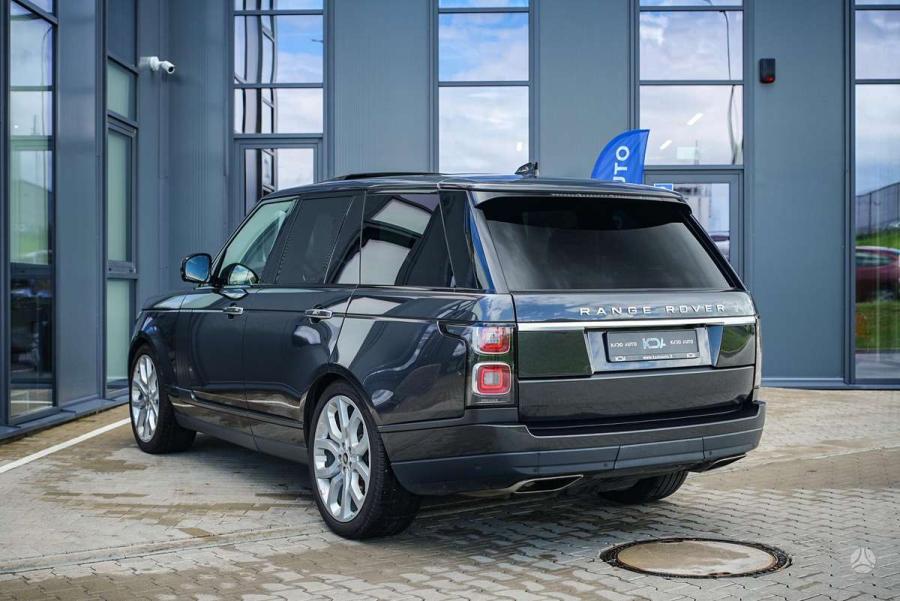 Grey Land Rover Range Rover 2019 in Kaunas, with an engine capacity of 4.37 L and mileage of 172 thousand km for 39450 €, photo 10 on AUTOMOTO.COM.LV