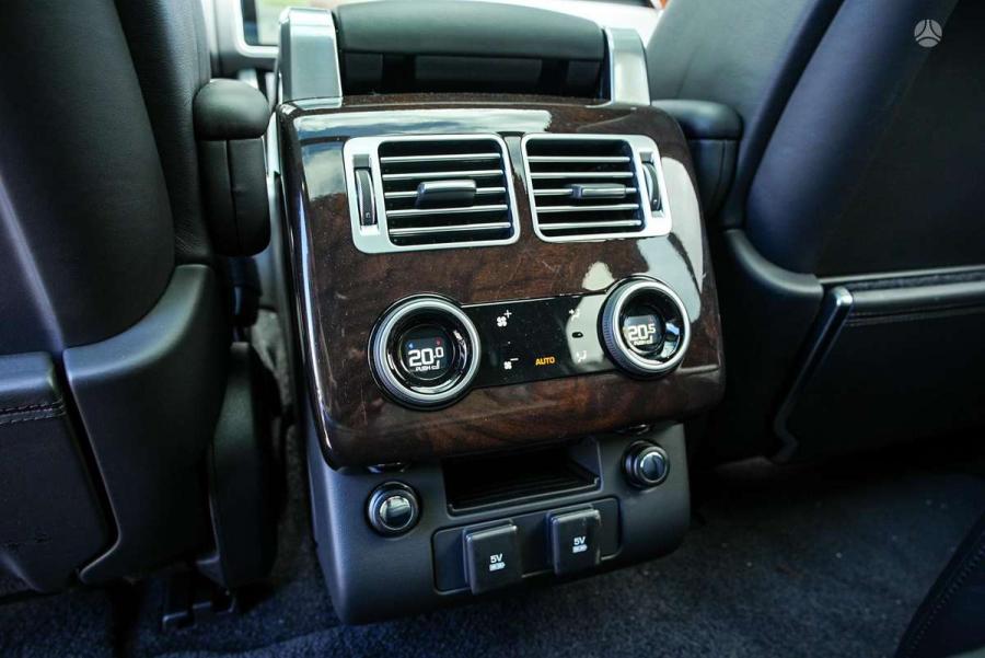 Grey Land Rover Range Rover 2019 in Kaunas, with an engine capacity of 4.37 L and mileage of 172 thousand km for 39450 €, photo 42 on AUTOMOTO.COM.LV