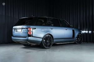 Grey Land Rover Range Rover 2019 in Vilnius, with an engine capacity of 4.37 L and mileage of 161 thousand km for 49999 €, photo 5 on AUTOMOTO.COM.LV