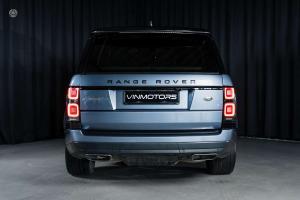 Grey Land Rover Range Rover 2019 in Vilnius, with an engine capacity of 4.37 L and mileage of 161 thousand km for 49999 €, photo 6 on AUTOMOTO.COM.LV