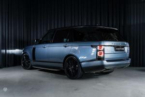 Grey Land Rover Range Rover 2019 in Vilnius, with an engine capacity of 4.37 L and mileage of 161 thousand km for 49999 €, photo 7 on AUTOMOTO.COM.LV