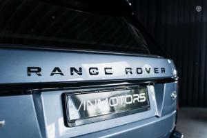 Grey Land Rover Range Rover 2019 in Vilnius, with an engine capacity of 4.37 L and mileage of 161 thousand km for 49999 €, photo 10 on AUTOMOTO.COM.LV