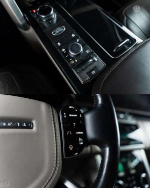 Grey Land Rover Range Rover 2019 in Vilnius, with an engine capacity of 4.37 L and mileage of 161 thousand km for 49999 €, photo 23 on AUTOMOTO.COM.LV