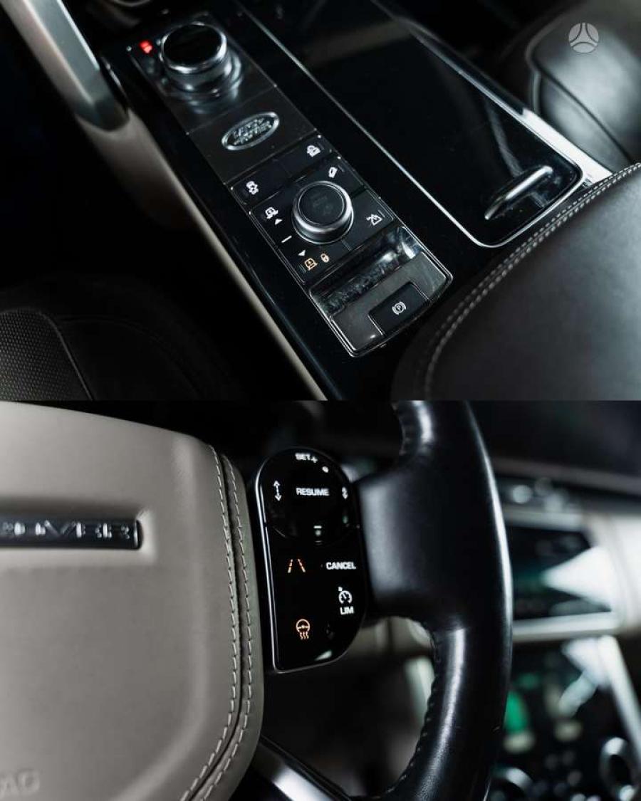 Grey Land Rover Range Rover 2019 in Vilnius, with an engine capacity of 4.37 L and mileage of 161 thousand km for 49999 €, photo 23 on AUTOMOTO.COM.LV