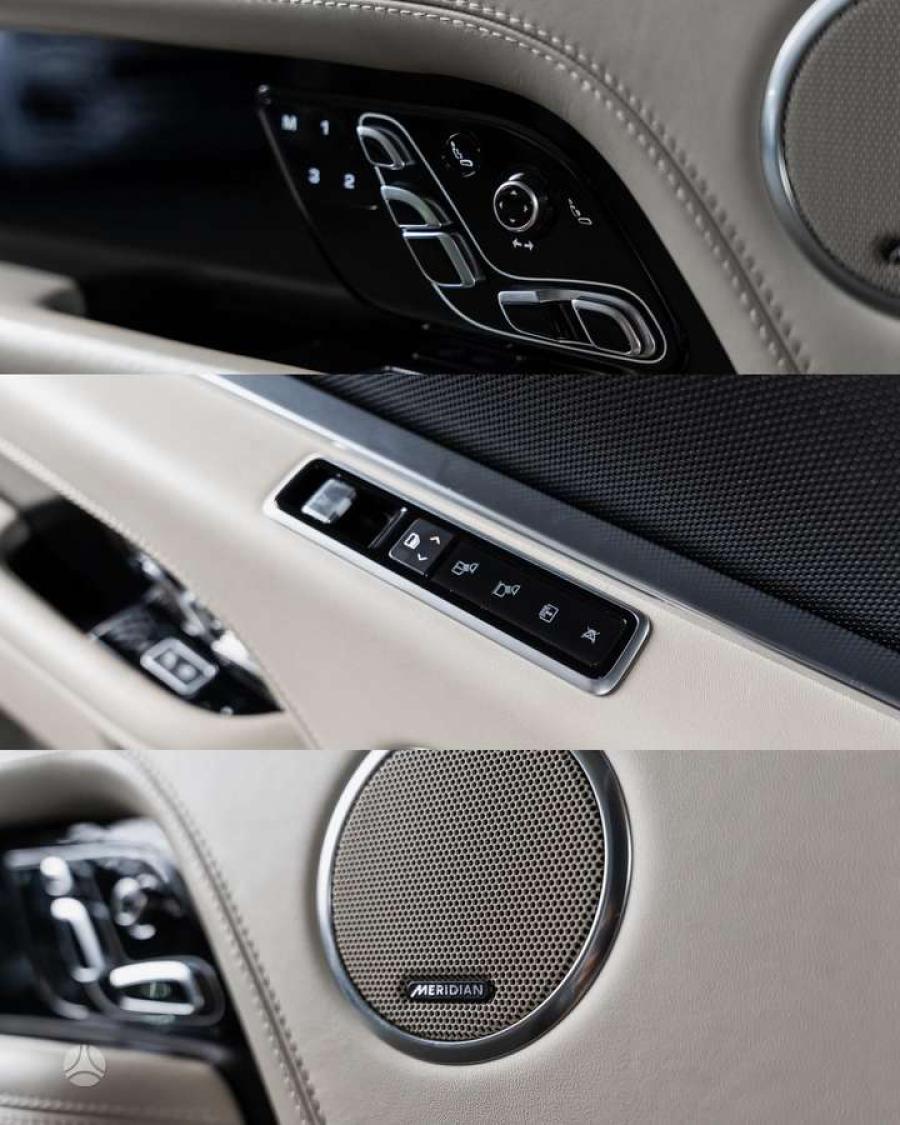 Grey Land Rover Range Rover 2019 in Vilnius, with an engine capacity of 4.37 L and mileage of 161 thousand km for 49999 €, photo 32 on AUTOMOTO.COM.LV
