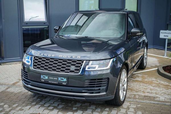 Pelēks Land Rover Range Rover 2019 Kauņa, ar dzinēja tilpumu 4.37 L un nobraukumu 172 tūkst. km par 37950 €, foto 5 vietnē AUTOMOTO.COM.LV