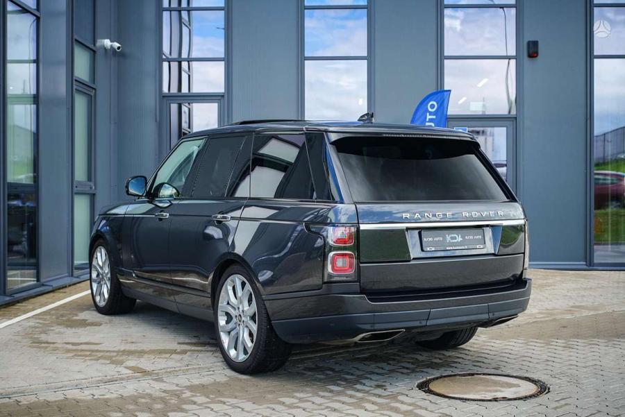 Pelēks Land Rover Range Rover 2019 Kauņa, ar dzinēja tilpumu 4.37 L un nobraukumu 172 tūkst. km par 37950 €, foto 10 vietnē AUTOMOTO.COM.LV