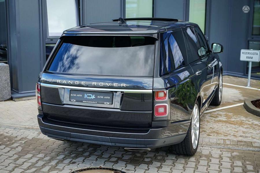 Pelēks Land Rover Range Rover 2019 Kauņa, ar dzinēja tilpumu 4.37 L un nobraukumu 172 tūkst. km par 37950 €, foto 13 vietnē AUTOMOTO.COM.LV