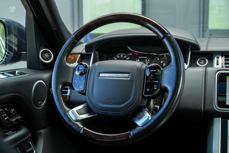 Pelēks Land Rover Range Rover 2019 Kauņa, ar dzinēja tilpumu 4.37 L un nobraukumu 172 tūkst. km par 37950 €, foto 20 vietnē AUTOMOTO.COM.LV