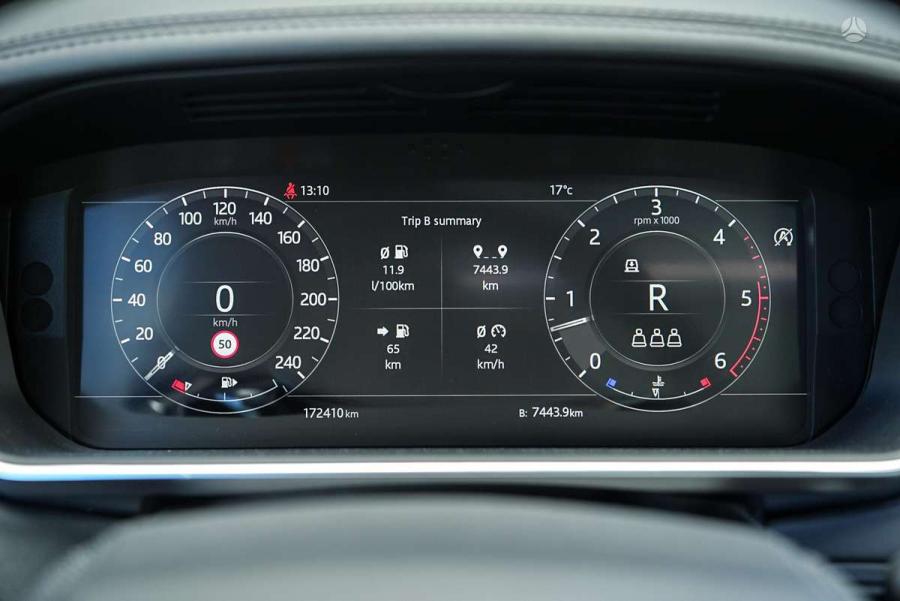 Pelēks Land Rover Range Rover 2019 Kauņa, ar dzinēja tilpumu 4.37 L un nobraukumu 172 tūkst. km par 37950 €, foto 31 vietnē AUTOMOTO.COM.LV