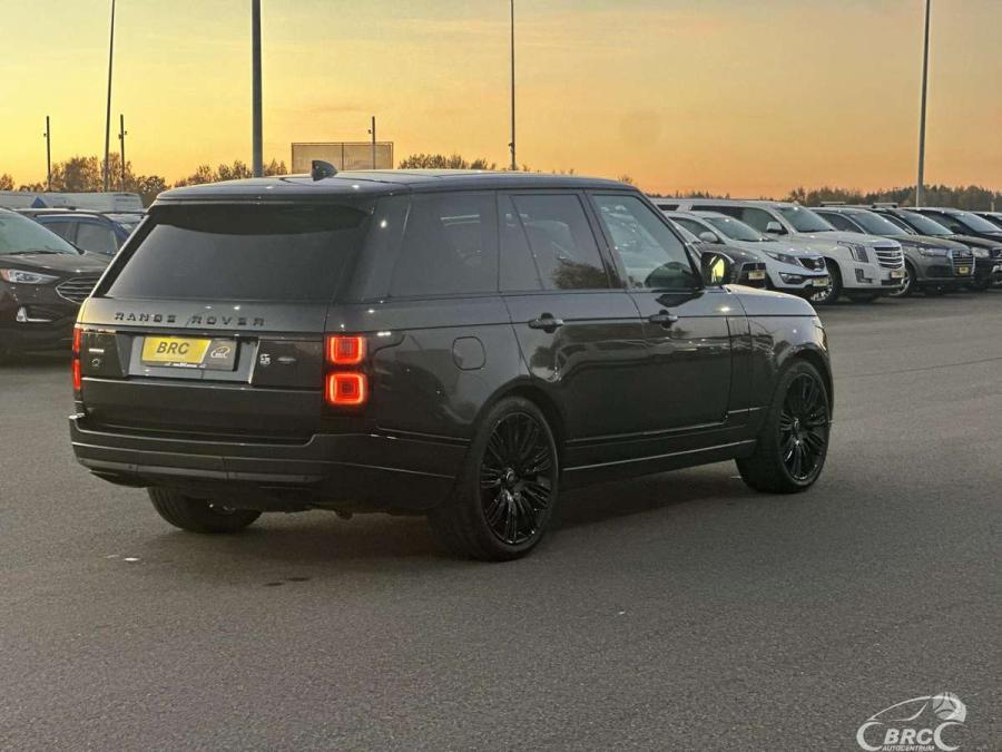 Grey Land Rover Range Rover 2020 in Vilnius, with an engine capacity of 4.37 L and mileage of 125 thousand km for 53900 €, photo 28 on AUTOMOTO.COM.LV