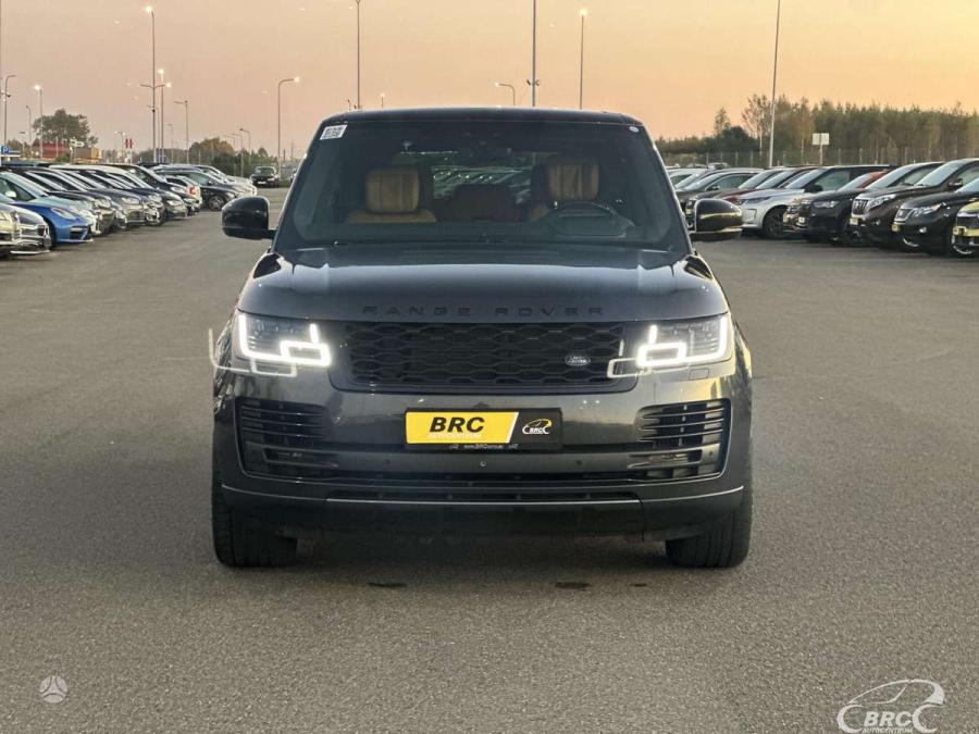 Grey Land Rover Range Rover 2020 in Vilnius, with an engine capacity of 4.37 L and mileage of 125 thousand km for 52500 €, photo 25 on AUTOMOTO.COM.LV