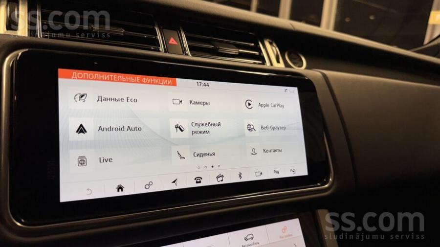 Pelēks Land Rover Range Rover 2020 Rīga, ar dzinēja tilpumu 3.00 L un nobraukumu 138 tūkst. km par 44490 €, foto 22 vietnē AUTOMOTO.COM.LV