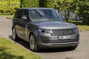 Pelēks Land Rover Range Rover 2020 Jelgava, ar dzinēja tilpumu 4.40 L un nobraukumu 220 tūkst. km par 38700 €, foto  vietnē AUTOMOTO.COM.LV