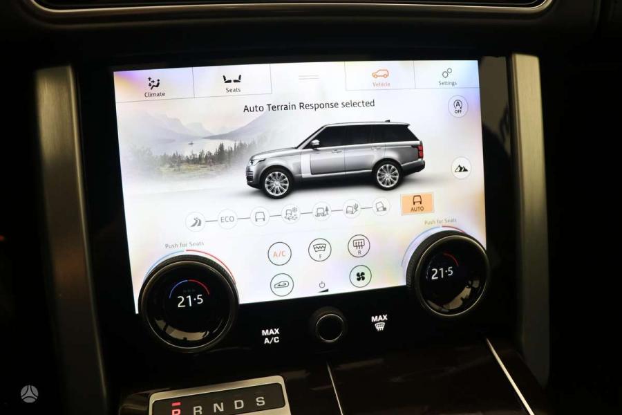 Серый Ленд Ровер Рендж Ровер 2020 в Вильнюс, объемом двигателя 2.00 л и пробегом 45 тыс. км за 49990 €, фото 28 на AUTOMOTO.COM.LV