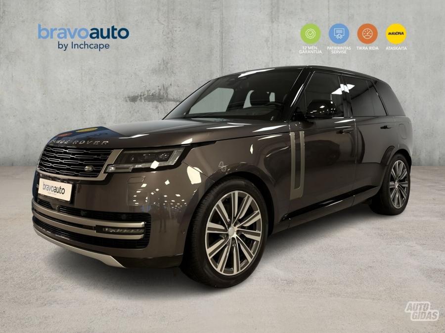 Pelēks Land Rover Range Rover 2022 Viļņa, ar dzinēja tilpumu 3.00 L un nobraukumu 41 tūkst. km par 129999 €, foto 1 vietnē AUTOMOTO.COM.LV