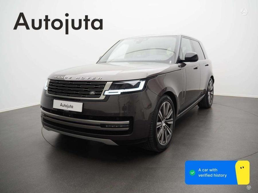 Grey Land Rover Range Rover 2022 in Vilnius, with an engine capacity of 3.00 L and mileage of 41 thousand km for 115999 €, photo 1 on AUTOMOTO.COM.LV