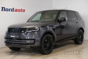 Pelēks Land Rover Range Rover 2024 Tallina, ar dzinēja tilpumu 4.40 L un nobraukumu 1 tūkst. km par 172900 €, foto  vietnē AUTOMOTO.COM.LV