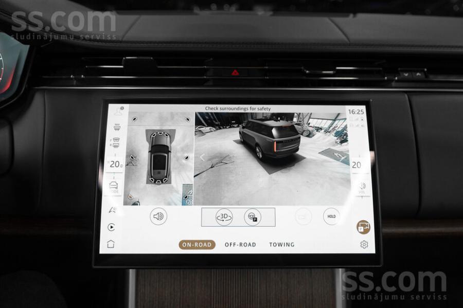 Pelēks Land Rover Range Rover 2024 Rīga, ar dzinēja tilpumu 4.40 L un nobraukumu 19 tūkst. km par 157179 €, foto 31 vietnē AUTOMOTO.COM.LV