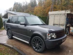 Grey Land Rover Range Rover 2004 in Kaunas, with an engine capacity of 2.96 L and mileage of 335 thousand km for 4300 €, photo  on AUTOMOTO.COM.LV