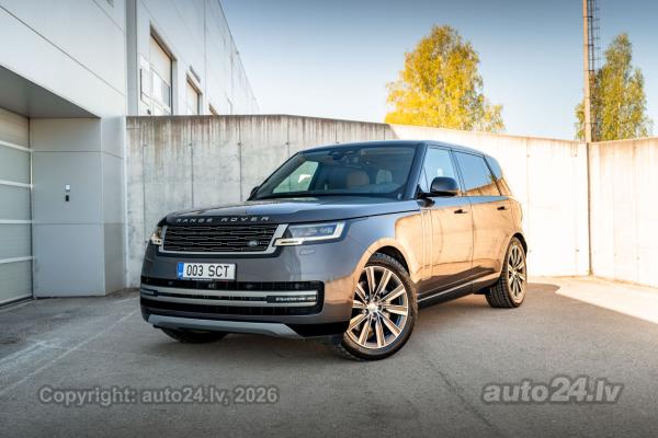 Pelēks Land Rover Range Rover 2023 Tartu, ar dzinēja tilpumu 3.00 L un nobraukumu 76 tūkst. km par 129900 €, foto 1 vietnē AUTOMOTO.COM.LV
