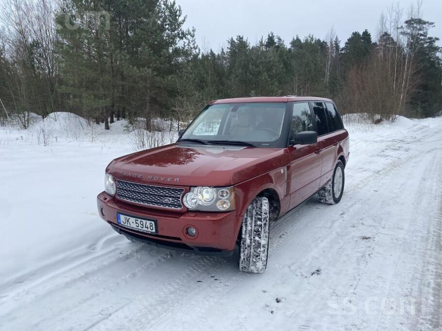 Sarkans Land Rover Range Rover 2008 Rīga, ar dzinēja tilpumu 3.60 L un nobraukumu 189 tūkst. km par 7995 €, foto 1 vietnē AUTOMOTO.COM.LV