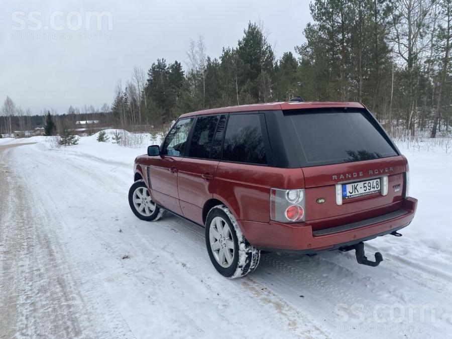 Sarkans Land Rover Range Rover 2008 Rīga, ar dzinēja tilpumu 3.60 L un nobraukumu 189 tūkst. km par 7995 €, foto 4 vietnē AUTOMOTO.COM.LV