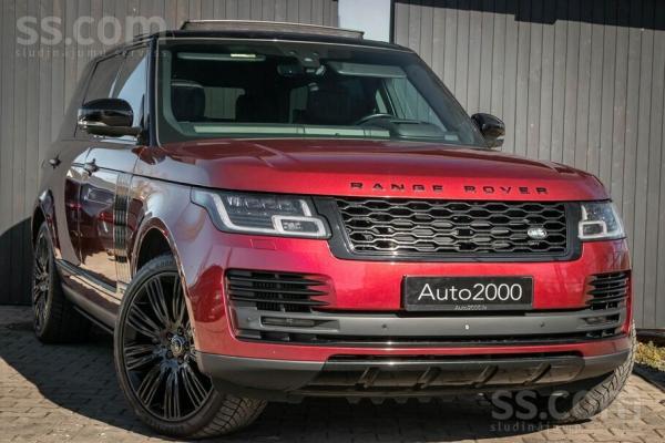 Sarkans Land Rover Range Rover 2018 Tukums, ar dzinēja tilpumu 4.40 L un nobraukumu 219 tūkst. km par 46990 €, foto 1 vietnē AUTOMOTO.COM.LV