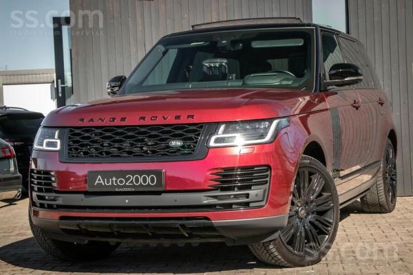 Sarkans Land Rover Range Rover 2018 Tukums, ar dzinēja tilpumu 4.40 L un nobraukumu 219 tūkst. km par 46990 €, foto 2 vietnē AUTOMOTO.COM.LV