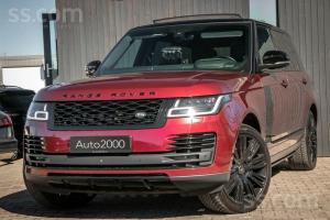 Red Land Rover Range Rover 2018 in Tukums, with an engine capacity of 4.40 L and mileage of 219 thousand km for 46990 €, photo 2 on AUTOMOTO.COM.LV