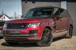 Red Land Rover Range Rover 2018 in Tukums, with an engine capacity of 4.40 L and mileage of 219 thousand km for 46990 €, photo 4 on AUTOMOTO.COM.LV