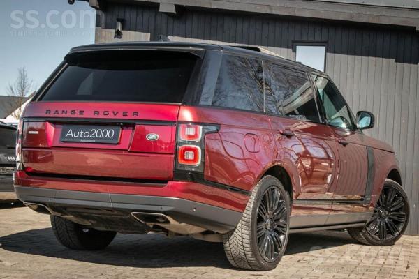 Sarkans Land Rover Range Rover 2018 Tukums, ar dzinēja tilpumu 4.40 L un nobraukumu 219 tūkst. km par 46990 €, foto 7 vietnē AUTOMOTO.COM.LV