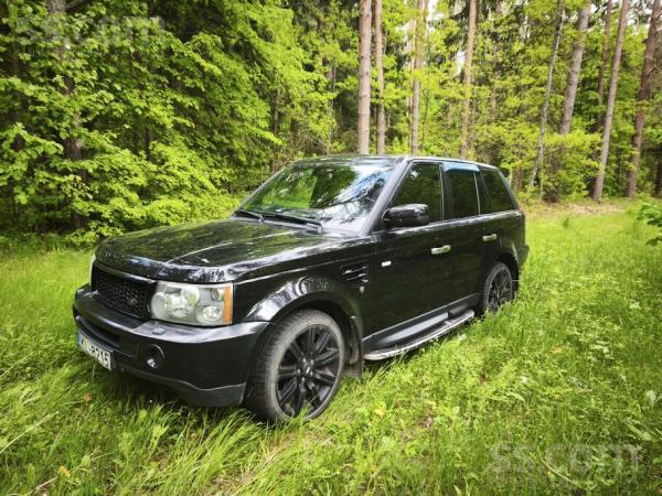 Melns Land Rover Range Rover Sport 2005 Valmiera, ar dzinēja tilpumu 2.70 L un nobraukumu 306 tūkst. km par 3500 €, foto 1 vietnē AUTOMOTO.COM.LV