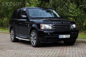 Black Land Rover Range Rover Sport 2005 in Riga, with an engine capacity of 2.70 L and mileage of 392 thousand km for 3495 €, photo 3 on AUTOMOTO.COM.LV