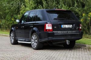 Black Land Rover Range Rover Sport 2005 in Riga, with an engine capacity of 2.70 L and mileage of 392 thousand km for 3495 €, photo 4 on AUTOMOTO.COM.LV