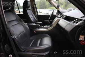 Black Land Rover Range Rover Sport 2005 in Riga, with an engine capacity of 2.70 L and mileage of 392 thousand km for 3495 €, photo 6 on AUTOMOTO.COM.LV