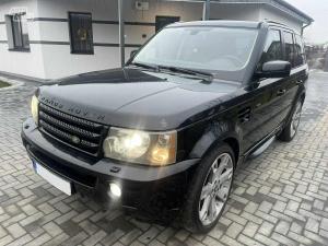 Melns Land Rover Range Rover Sport 2006 Kauņa, ar dzinēja tilpumu 2.70 L un nobraukumu 310 tūkst. km par 3850 €, foto  vietnē AUTOMOTO.COM.LV