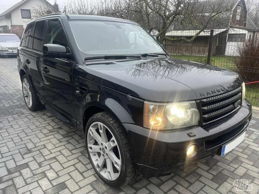 Melns Land Rover Range Rover Sport 2006 Kauņa, ar dzinēja tilpumu 2.70 L un nobraukumu 310 tūkst. km par 3850 €, foto 2 vietnē AUTOMOTO.COM.LV