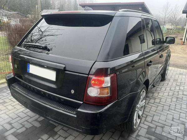 Melns Land Rover Range Rover Sport 2006 Kauņa, ar dzinēja tilpumu 2.70 L un nobraukumu 310 tūkst. km par 3850 €, foto 3 vietnē AUTOMOTO.COM.LV