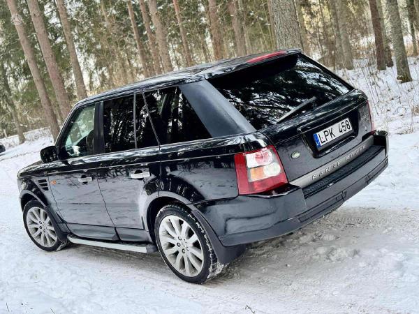 Melns Land Rover Range Rover Sport 2006 Šauļi, ar dzinēja tilpumu 2.72 L un nobraukumu 280 tūkst. km par 3500 €, foto 1 vietnē AUTOMOTO.COM.LV