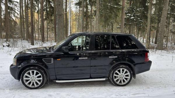 Melns Land Rover Range Rover Sport 2006 Šauļi, ar dzinēja tilpumu 2.72 L un nobraukumu 280 tūkst. km par 3500 €, foto 8 vietnē AUTOMOTO.COM.LV