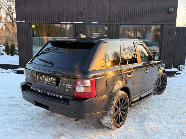 Black Land Rover Range Rover Sport 2006 in Riga, with an engine capacity of 2.70 L and mileage of 319 thousand km for 3999 €, photo 4 on AUTOMOTO.COM.LV