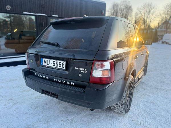 Black Land Rover Range Rover Sport 2006 in Riga, with an engine capacity of 2.70 L and mileage of 319 thousand km for 3999 €, photo 5 on AUTOMOTO.COM.LV
