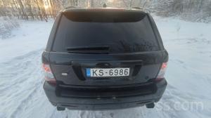 Black Land Rover Range Rover Sport 2006 in Riga, with an engine capacity of 2.70 L and mileage of 250 thousand km for 3500 €, photo 5 on AUTOMOTO.COM.LV