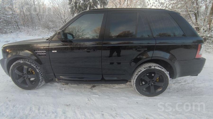 Black Land Rover Range Rover Sport 2006 in Riga, with an engine capacity of 2.70 L and mileage of 250 thousand km for 3500 €, photo 6 on AUTOMOTO.COM.LV