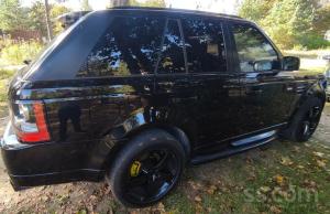Black Land Rover Range Rover Sport 2006 in Riga, with an engine capacity of 2.70 L and mileage of 250 thousand km for 3500 €, photo 16 on AUTOMOTO.COM.LV