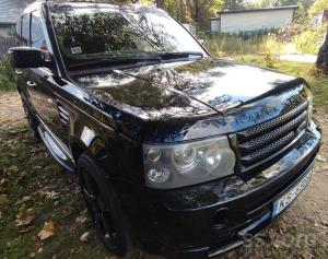 Black Land Rover Range Rover Sport 2006 in Riga, with an engine capacity of 2.70 L and mileage of 250 thousand km for 3500 €, photo 18 on AUTOMOTO.COM.LV
