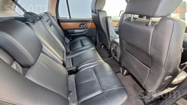 Melns Land Rover Range Rover Sport 2006 Valmiera, ar dzinēja tilpumu 2.70 L un nobraukumu 0 tūkst. km par 3700 €, foto 7 vietnē AUTOMOTO.COM.LV