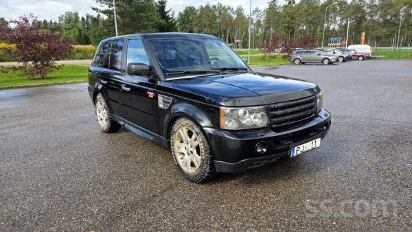 Black Land Rover Range Rover Sport 2006 in Valka, with an engine capacity of 2.70 L and mileage of 0 thousand km for 2100 €, photo 3 on AUTOMOTO.COM.LV
